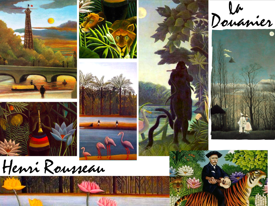 Henri Rousseau Art History - Naïve Symbol Post Impress - Art - 176 ...