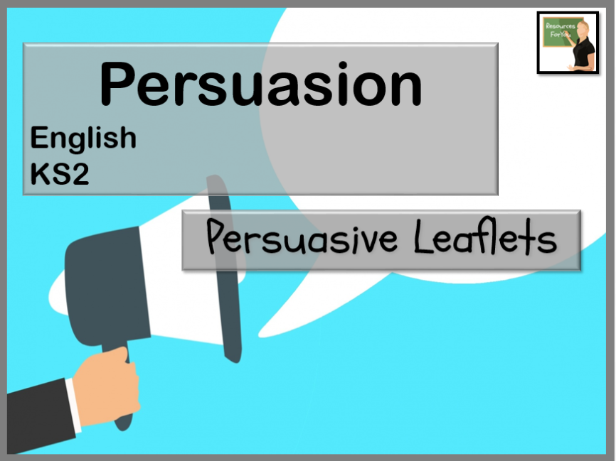 English- Persuasive leaflets KS2 | Teaching Resources