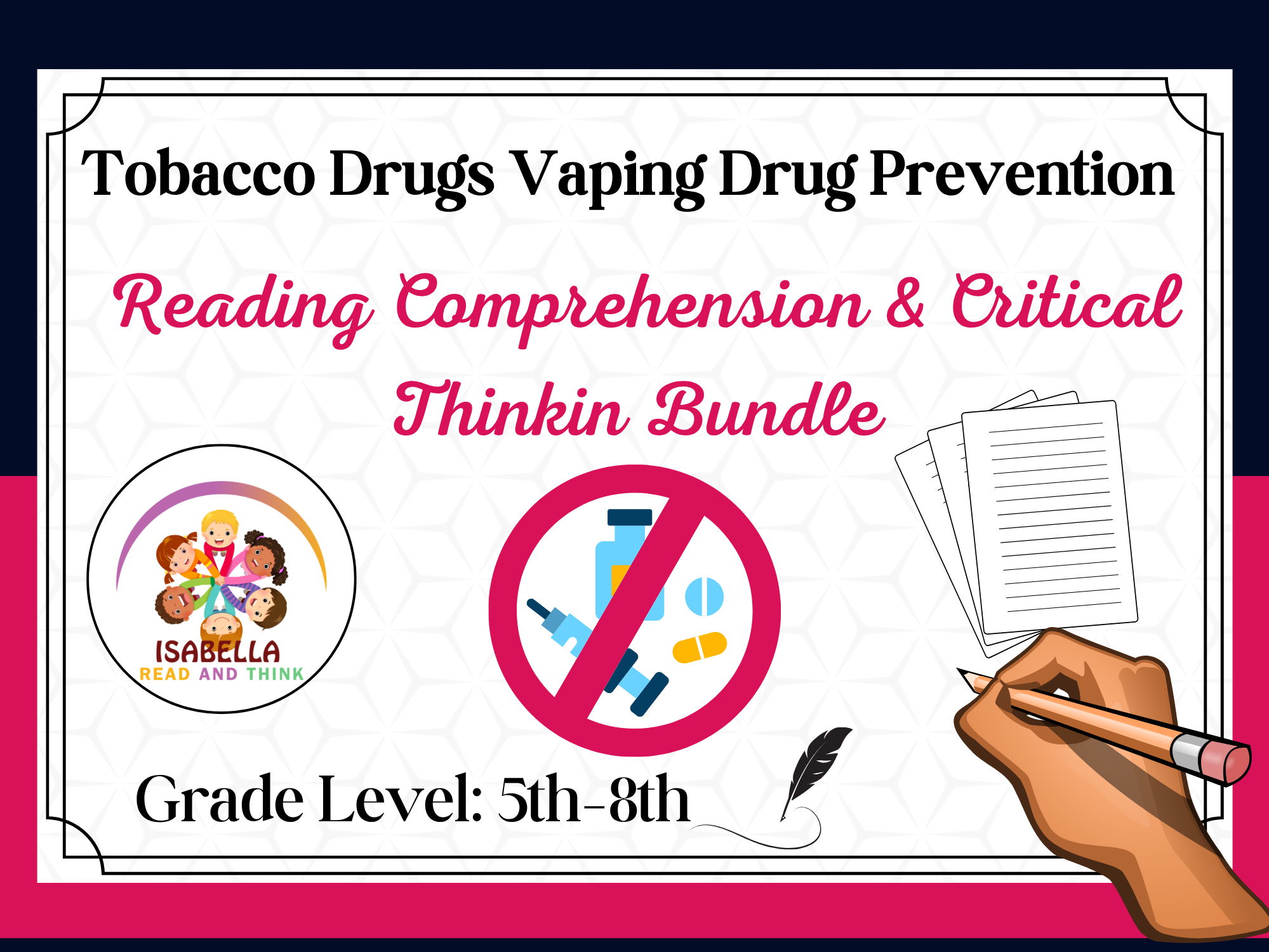 Tobacco, Drugs, and Vaping Drug Prevention : Reading Comprehension ...