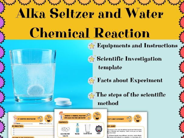Alka-Seltzer and water Experiment : STEM activities and Scientific ...