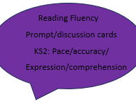 Reading Fluency prompt/discussion cards KS2 | Teaching Resources