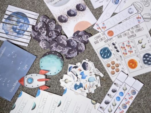 Early years space and planets resources