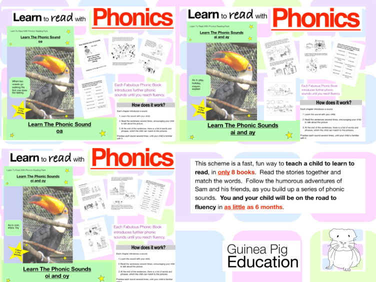 Learn To Read With Phonics (Bundle 4) | Teaching Resources