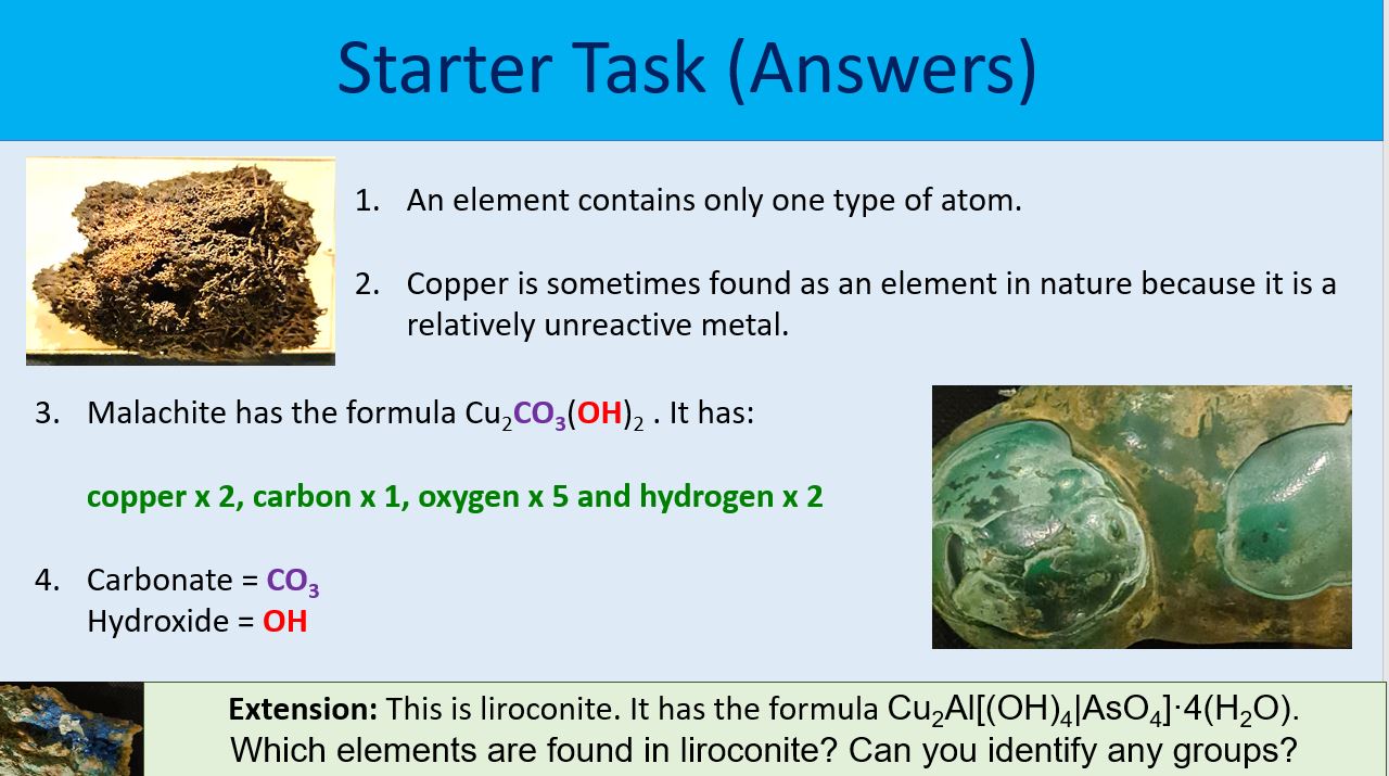 Metal Displacement Reactions ~ KS3 ~ Year 8 | Teaching Resources