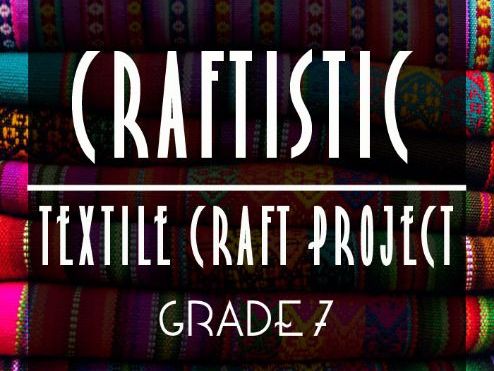MYP- year 2- CRAFT PROJECT - Primary research booklet | Teaching Resources