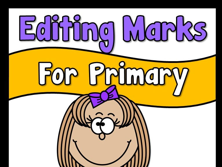 Free Editing Marks by teacherstakeout | Teaching Resources