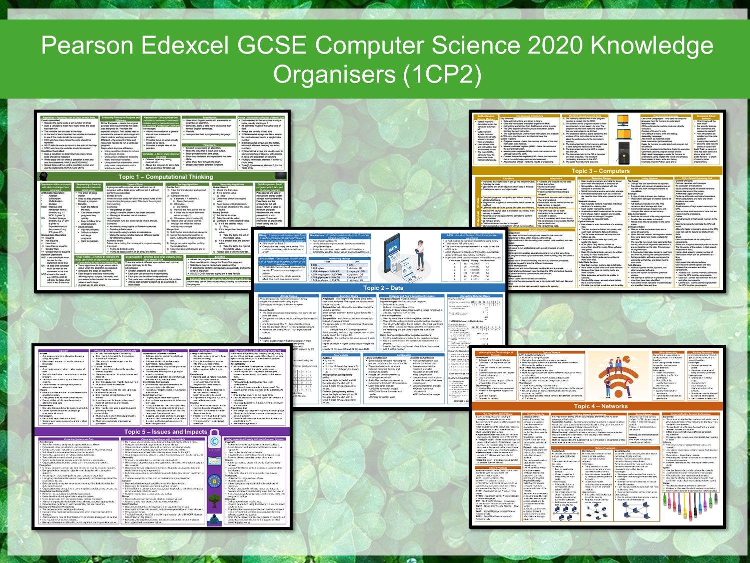 Pearson Edexcel GCSE 9 1 Computer Science 2020 1CP2 Revision Mats Pearson Edexcel GCSE 9 1 Computer Science 2020 1CP2 Revision Mats