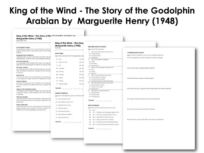 King of the Wind - The Story of the Godolphin Arabian by Marguerite ...