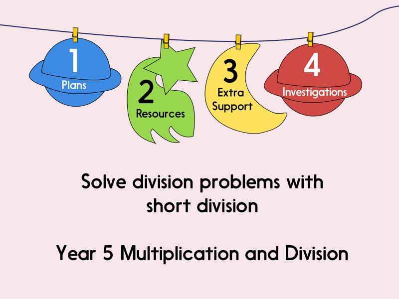Division Problems With Short Division Year 5 Multiplication And 