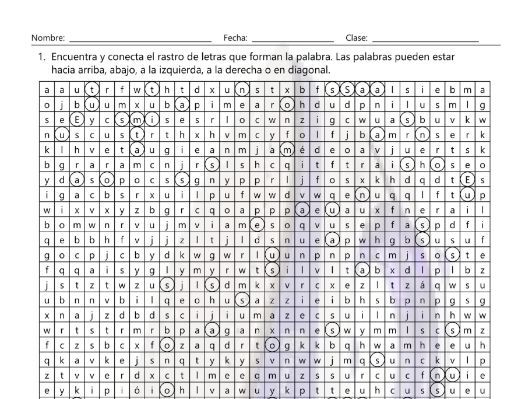 Possessive Adjectives Wacky Trails Spanish Worksheet | Teaching Resources