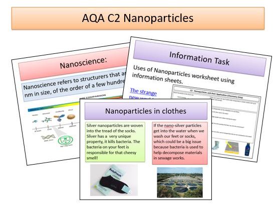 AQA C2 Nanoparticles (Triple only) | Teaching Resources