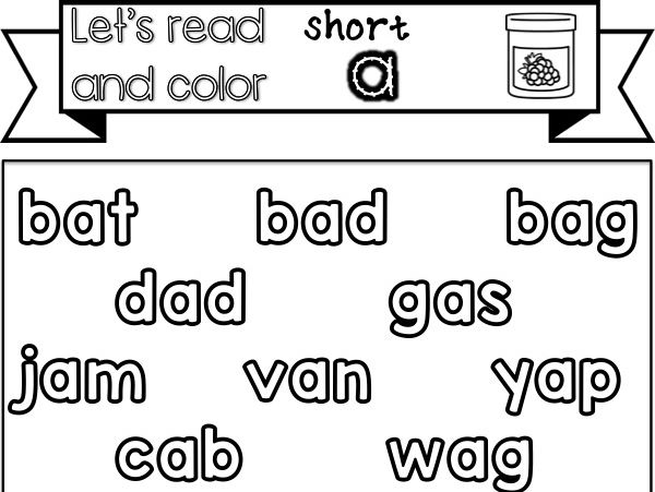 CVC word list (sample) | Teaching Resources