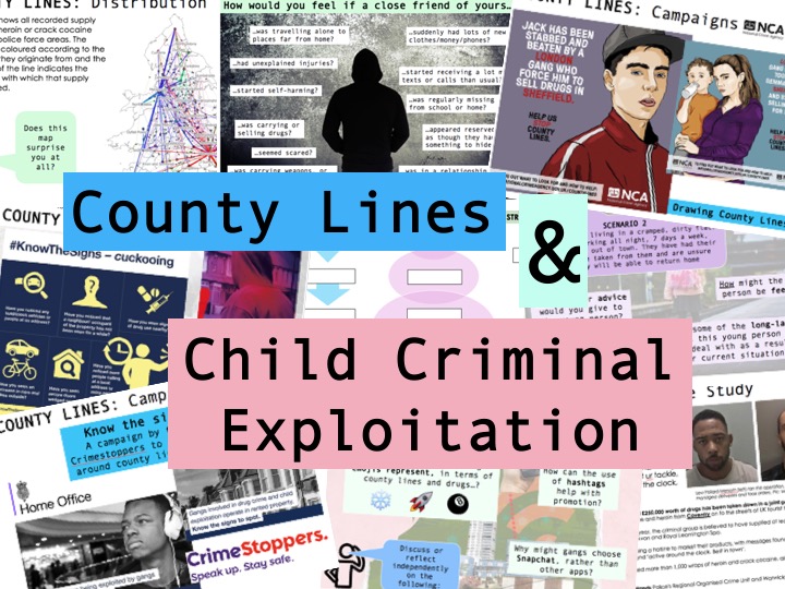 County Lines Child Criminal Exploitation Project PSHCE KS3 4 County Lines Child Criminal Exploitation Project PSHCE KS3 4
