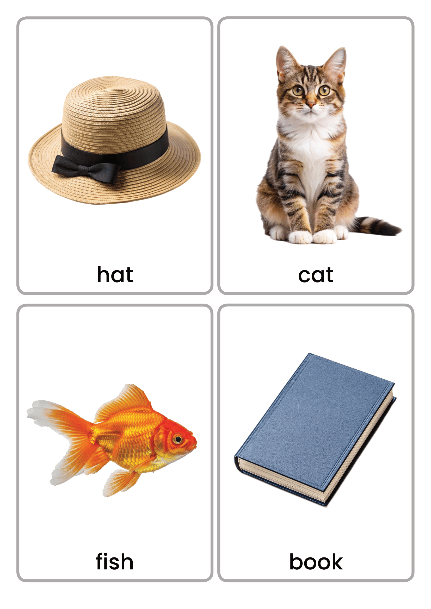 One-Syllable Words Flashcards | Real Photo Phonics Cards | Early ...