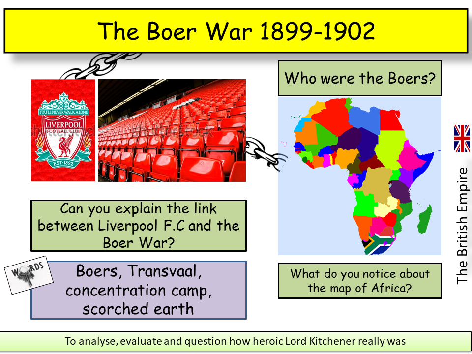 Boer War | Teaching Resources