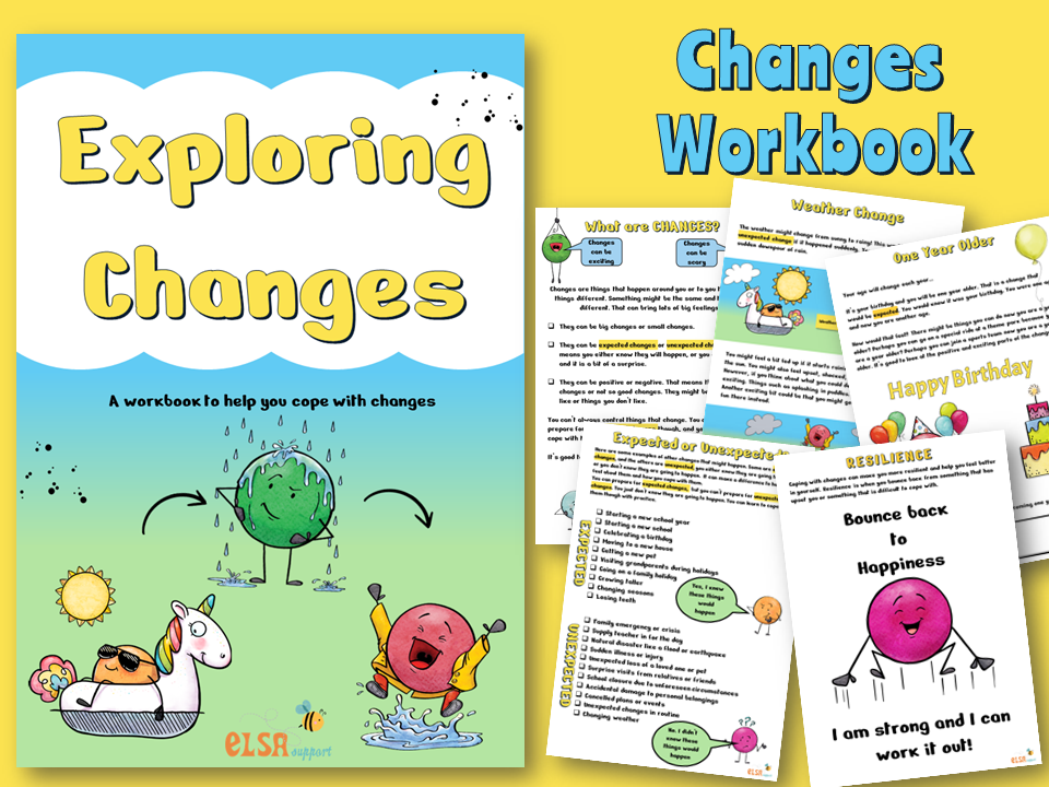 Exploring changes workbook ELSA | Teaching Resources