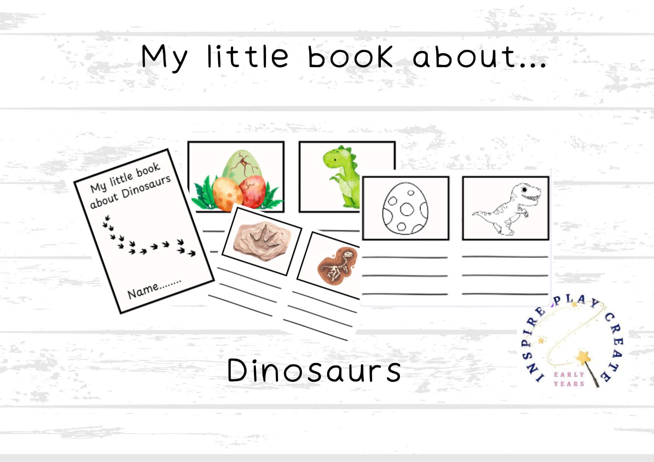 My little books about Dinosaurs | Teaching Resources