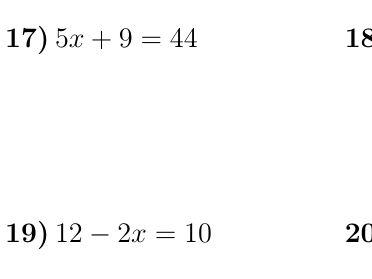 Solving equations by cancelling worksheet (with solutions) | Teaching ...