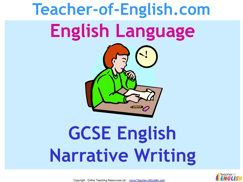 GCSE English Narrative Writing Unit Of Work Teaching Resources