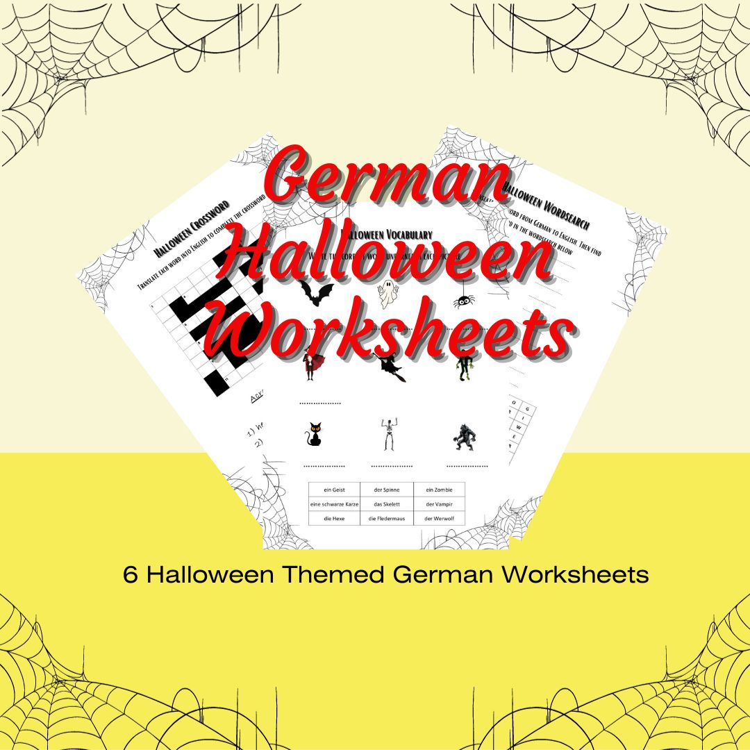 German Halloween Worksheets Activity | Teaching Resources