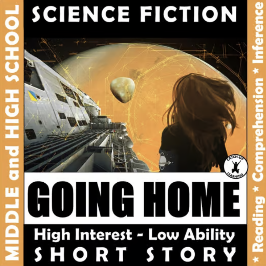 Reading Comprehension Passages Short Stories for Older Reluctant ...