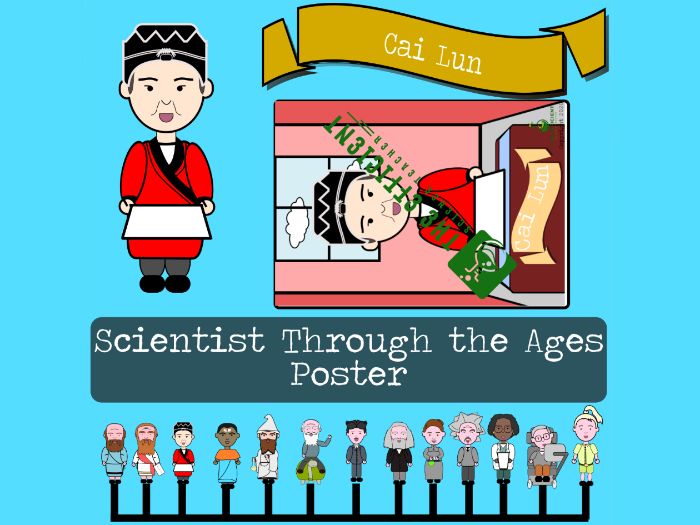 Cai Lun - Scientists Throughout The Ages A3 Poster File | Teaching ...