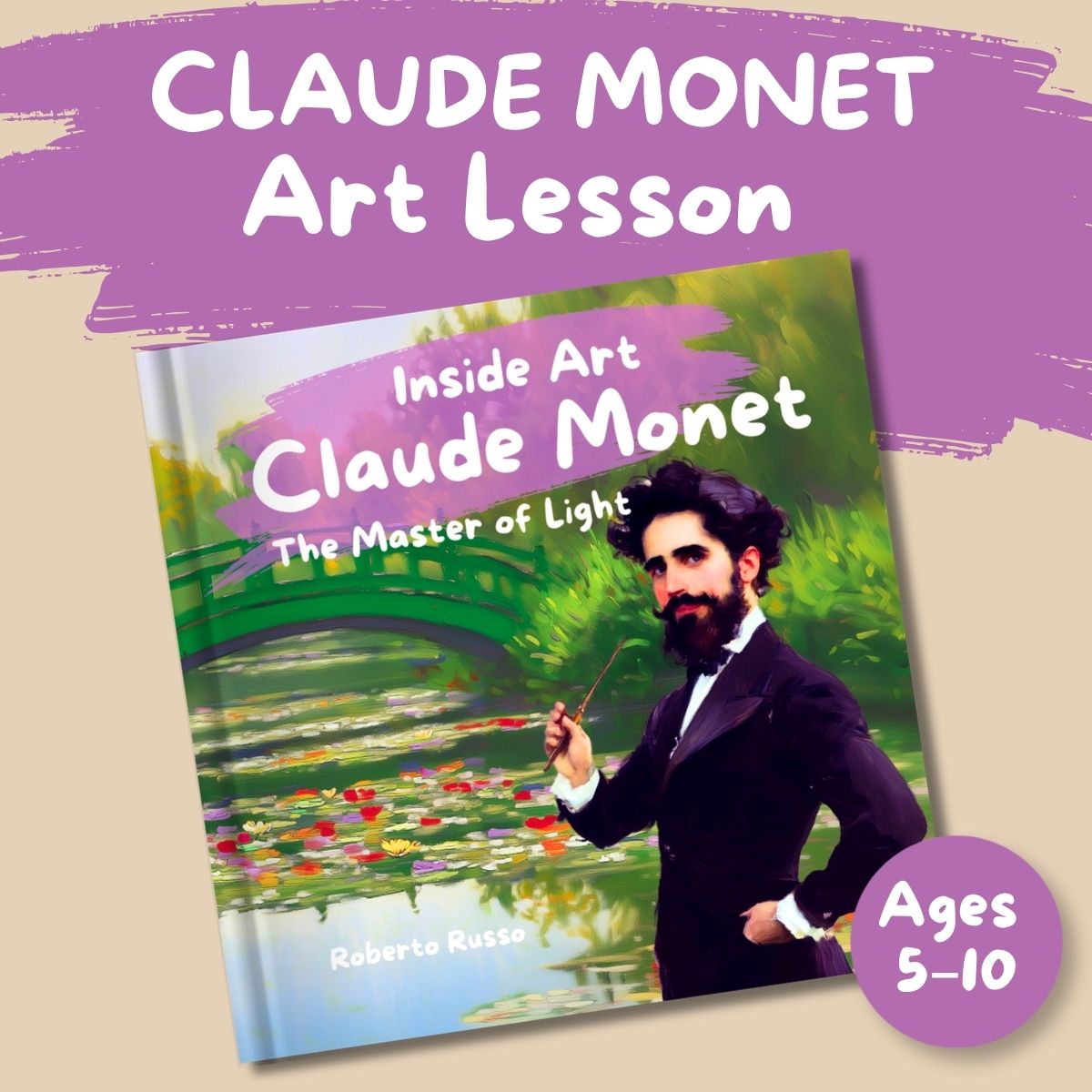 Claude Monet | Artist Biography + Activities | Elementary Art Lesson ...