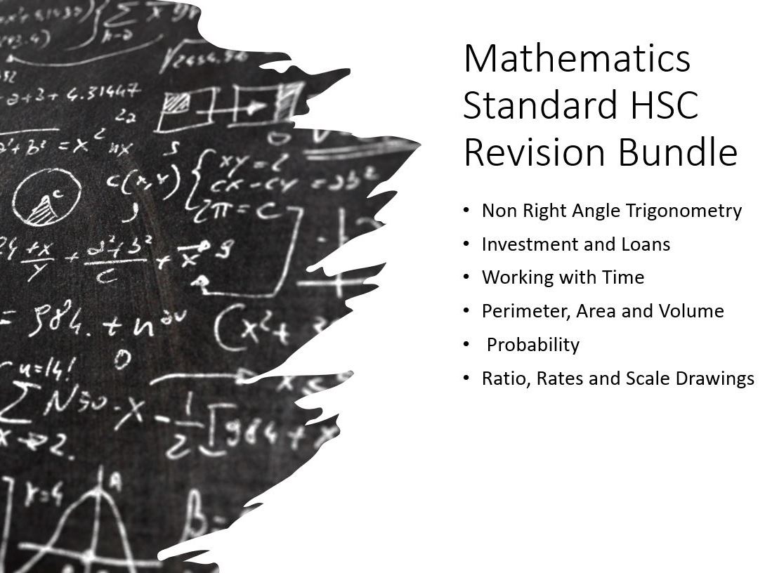 Mathematics Standard HSC Revision Bundle | Teaching Resources