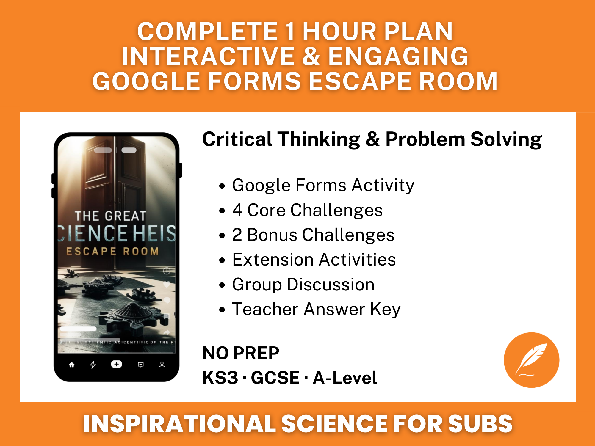 PREMIUM Forensic Science & Blood Spatter Escape Room - KS3, GCSE ...