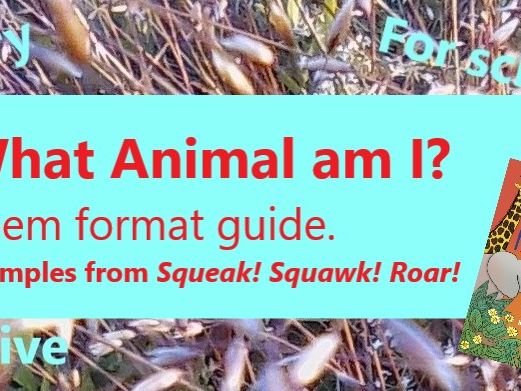 What Animal am I? - riddle poem guide | Teaching Resources