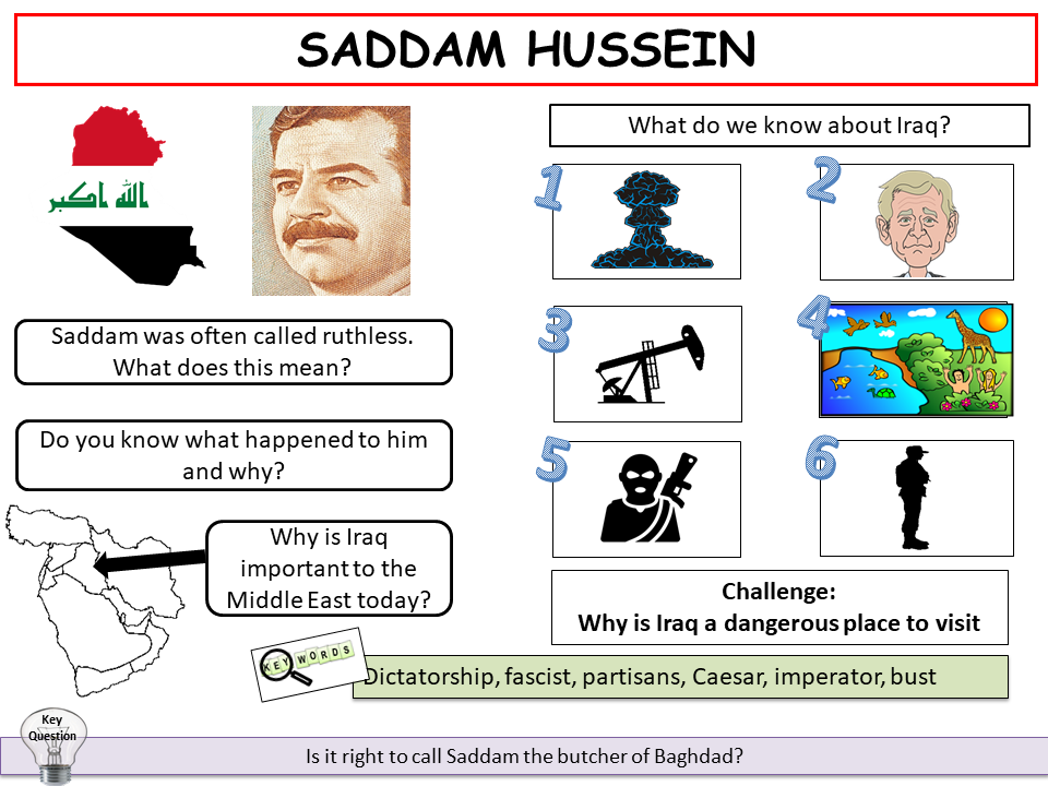 Saddam Hussein | Teaching Resources