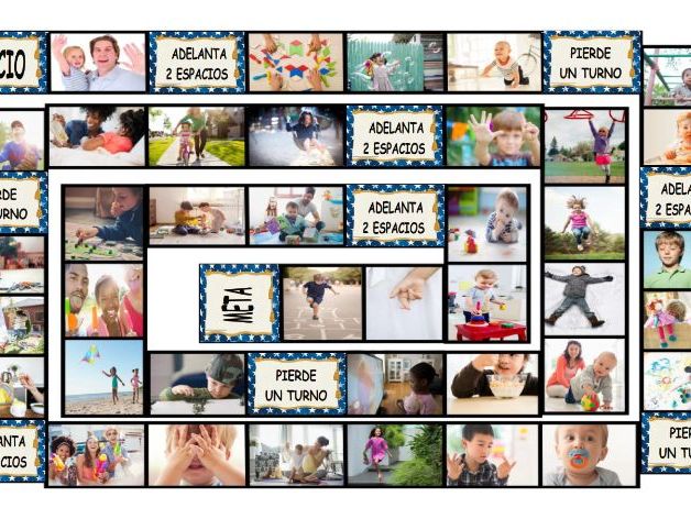 Childhood Activities 6 Spanish Photo Game Bundle | Teaching Resources