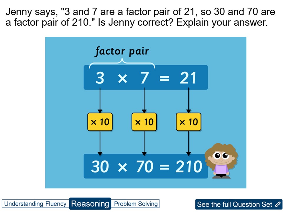 Year 4 Properties Of Number Factor Pairs Teaching Resources