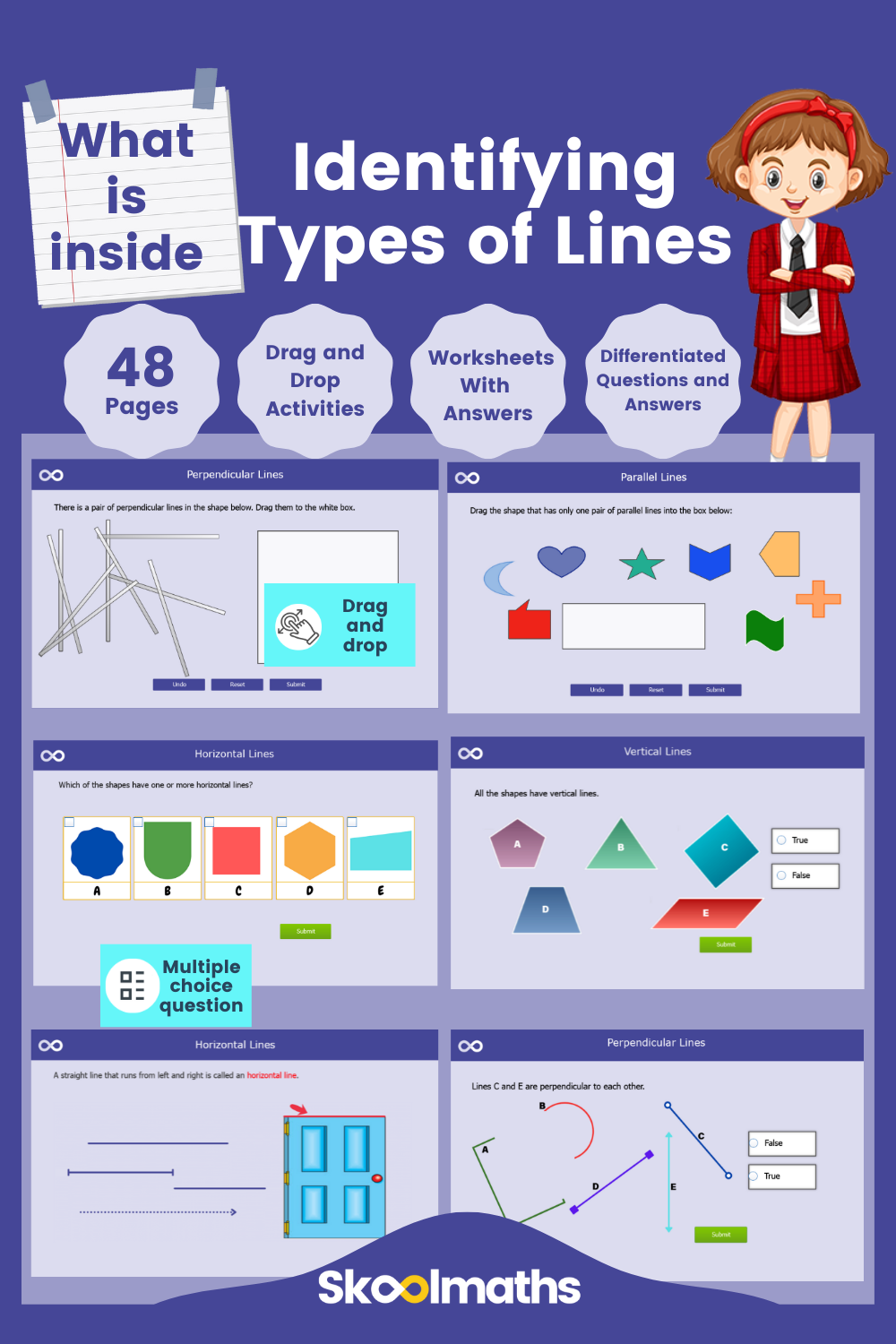 Identifying Types of Lines - Interactive Digital Lesson and Activities ...