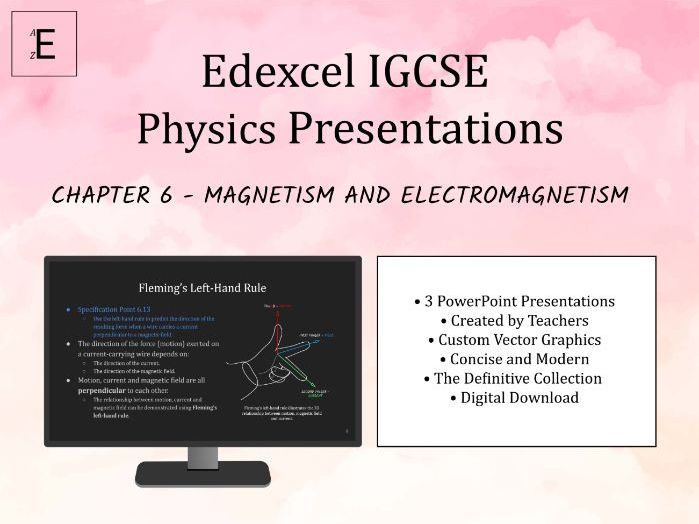 Edexcel IGCSE Physics Presentations Chapter 6 - Magnetism and ...