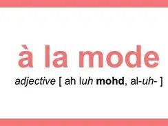 French A Level vocabulary/ phrases for discussing LA MODE / fashion ...