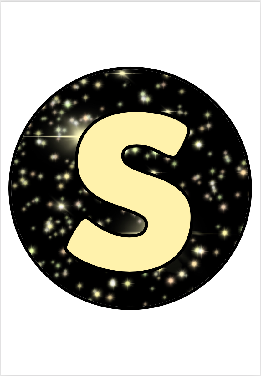 Shooting Stars Circular Display Lettering Teaching Resources Shooting Stars Circular Display Lettering Teaching Resources