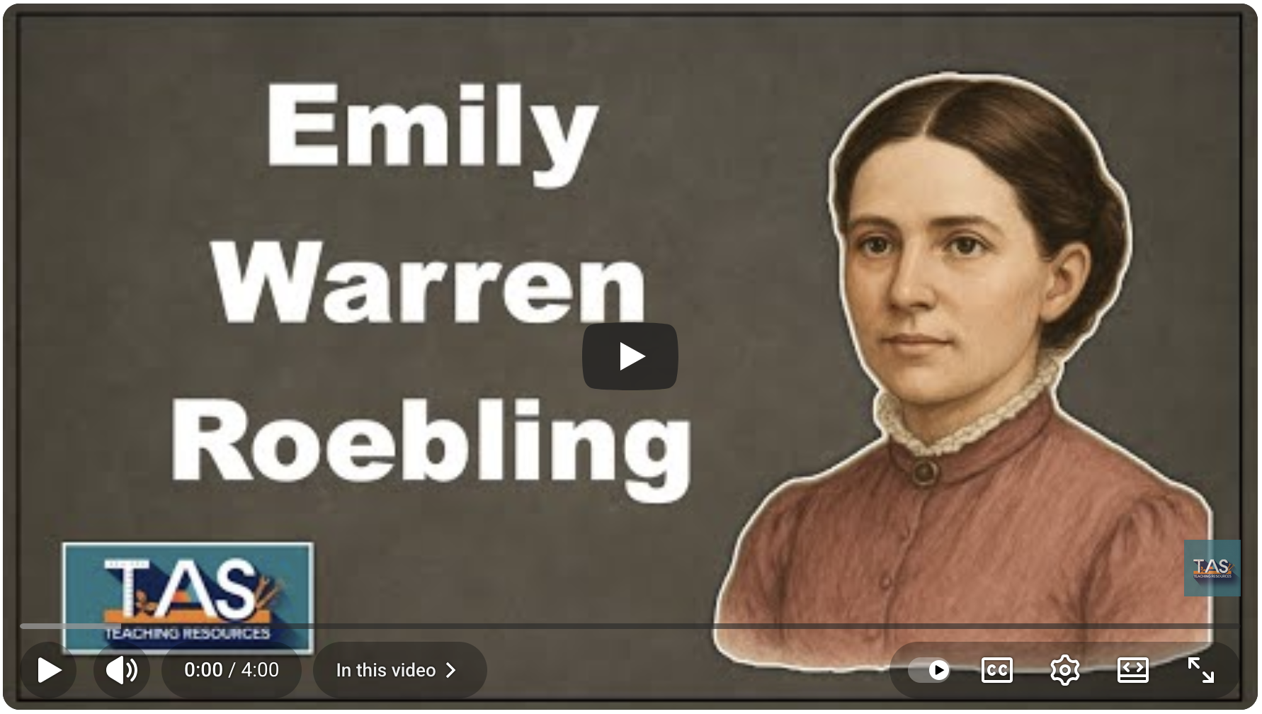 Engineer Emily Warren Roebling | Research Task + Video | Teaching Resources