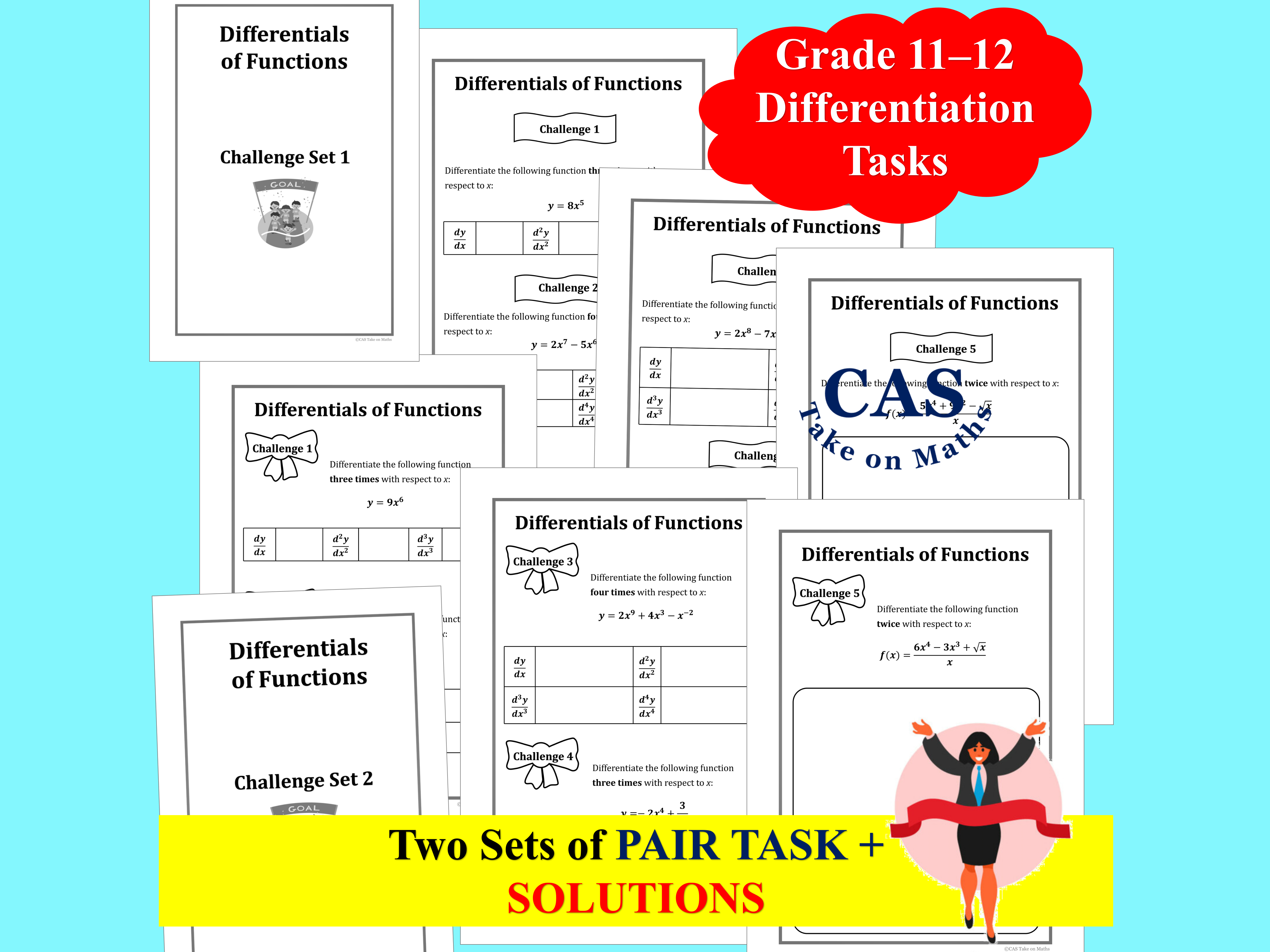 Grade 11–12 HSC Power Rule Differentiation Challenges – Senior Maths ...