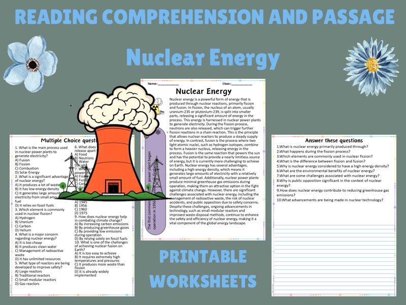 Understanding Nuclear Energy: Insights and Discussion Questions ...