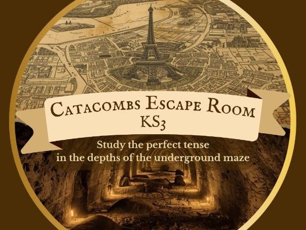 Catacombs Escape Room - KS3 French | Teaching Resources
