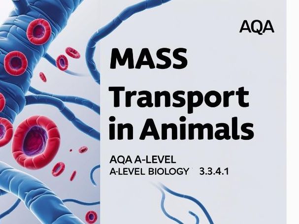 AQA A-level biology 3.3.4.1 Mass transport in animals | Teaching Resources