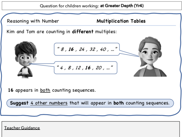 Year 4 Maths Reasoning With TimesTables Teaching Resources