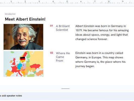 Albert Einstein - Assembly/Lesson - Informative Powerpoint | Teaching ...