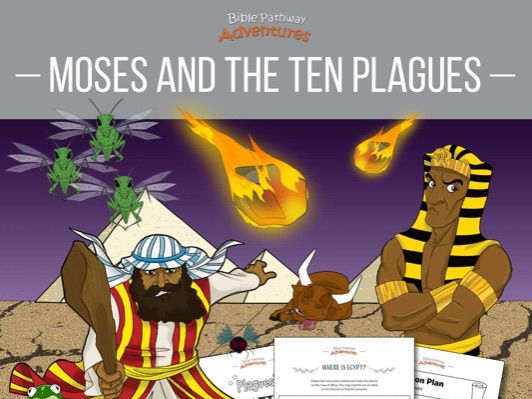 Moses and the Ten Plagues Activity Book and Lesson Plans | Teaching ...