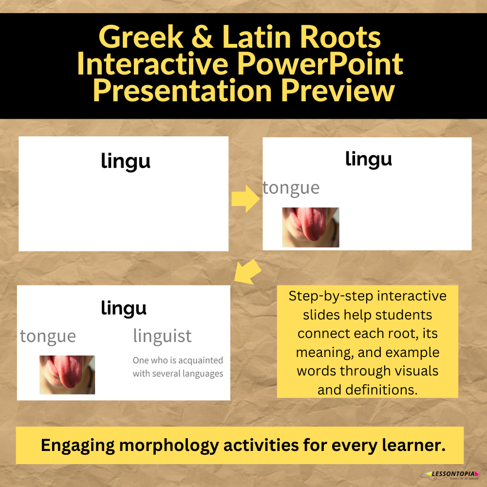 Greek and Latin Roots Vocabulary Activities | List #17 | Prefixes ...