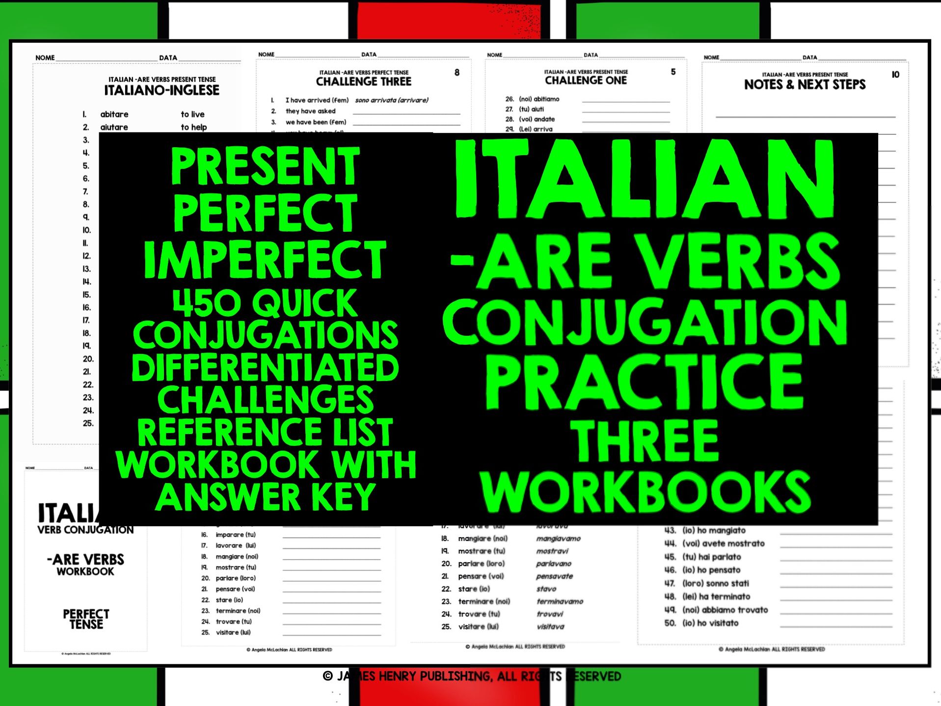 Secondary Italian resources: basics