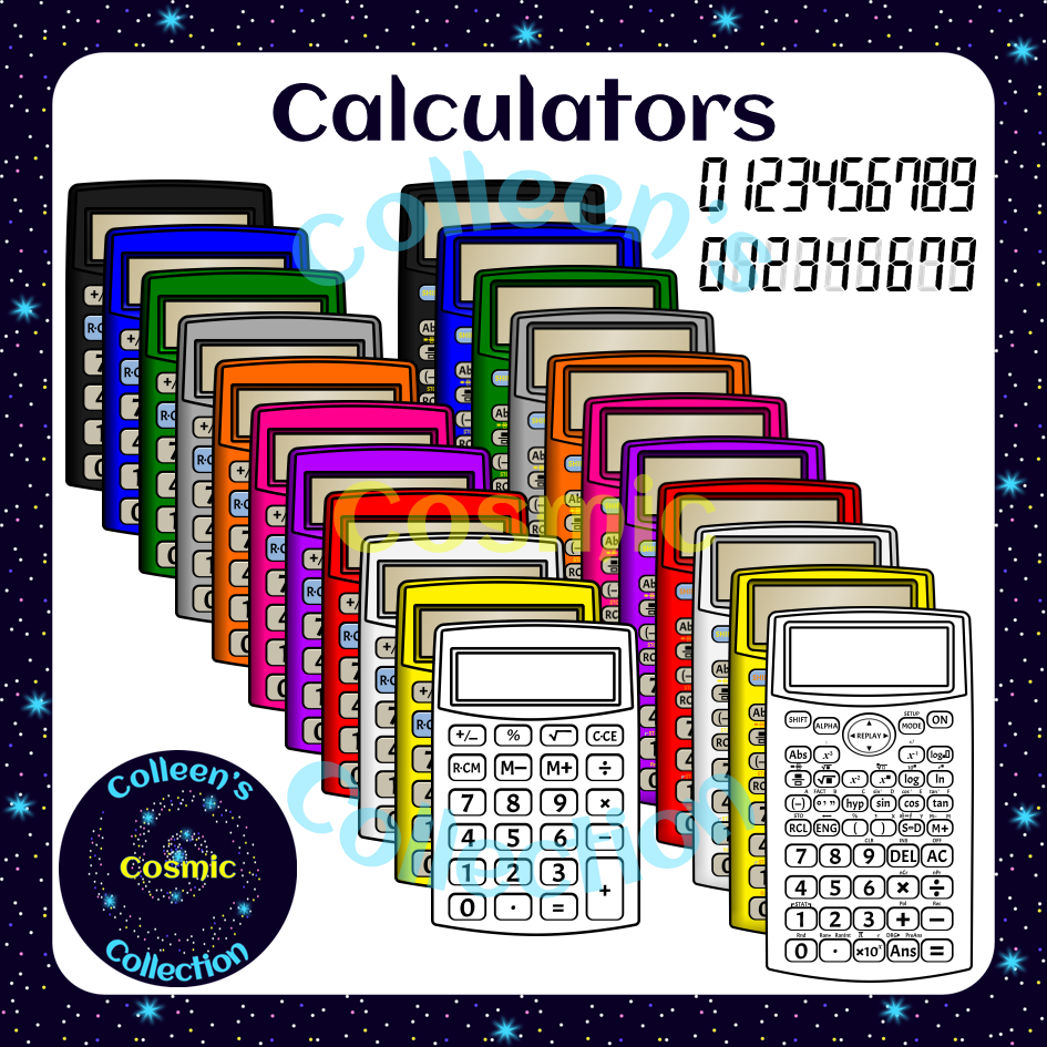 Mathematical Instruments Stationery Clipart | Teaching Resources