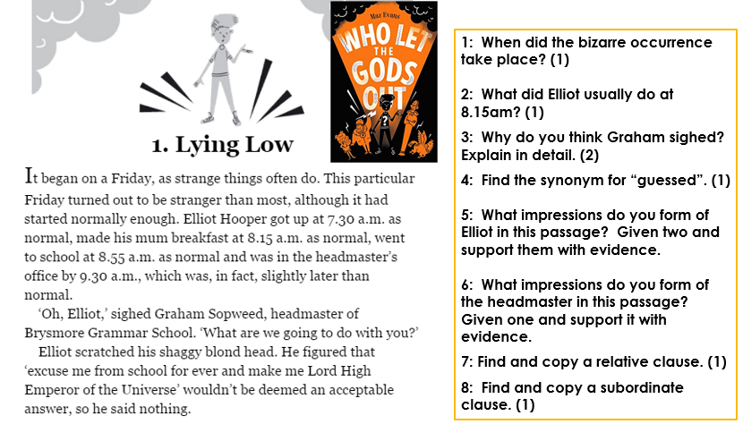 Y6 SAT Reading 5 Minute Comprehensions x 37 | Teaching Resources