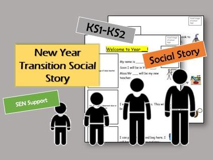 Social Story - Transitioning into a new year group | Teaching Resources